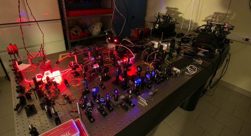 Free-space quantum cryptography lab | MSU Quantum Technology Centre